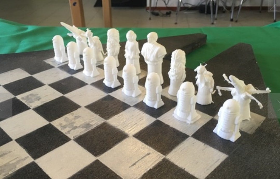 3d Stl Chess Set Model,3d Stl Files for 3d Printing, Stl for Printing ...
