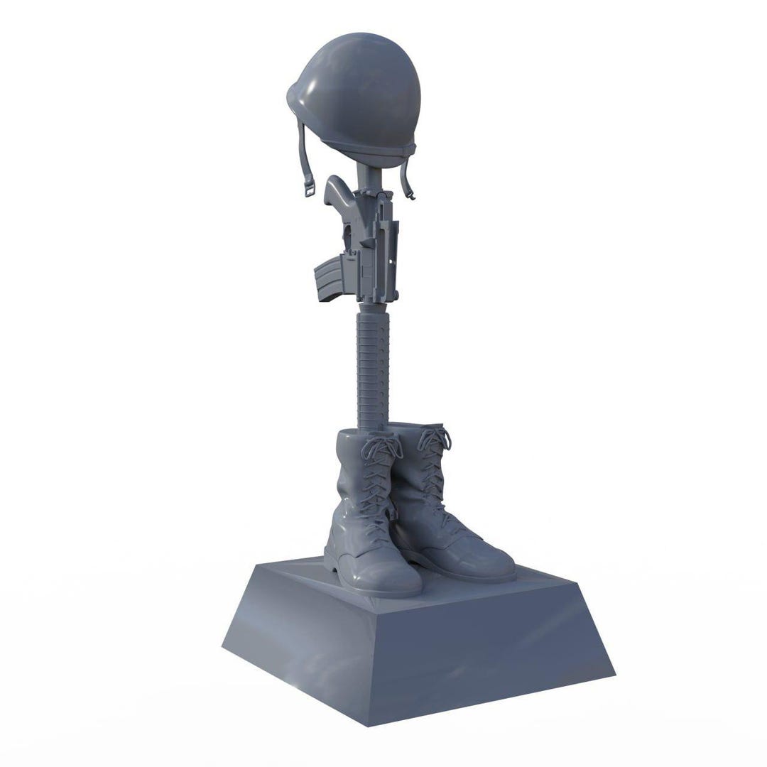 3d Stl Dead Soldier, Digital Drawing File, 3d Printer in Print Files ...