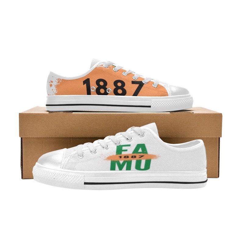FAMU 1887 Orange Shoes **pre-order** - Etsy