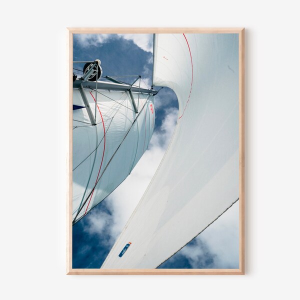 Sailing Poster - Etsy