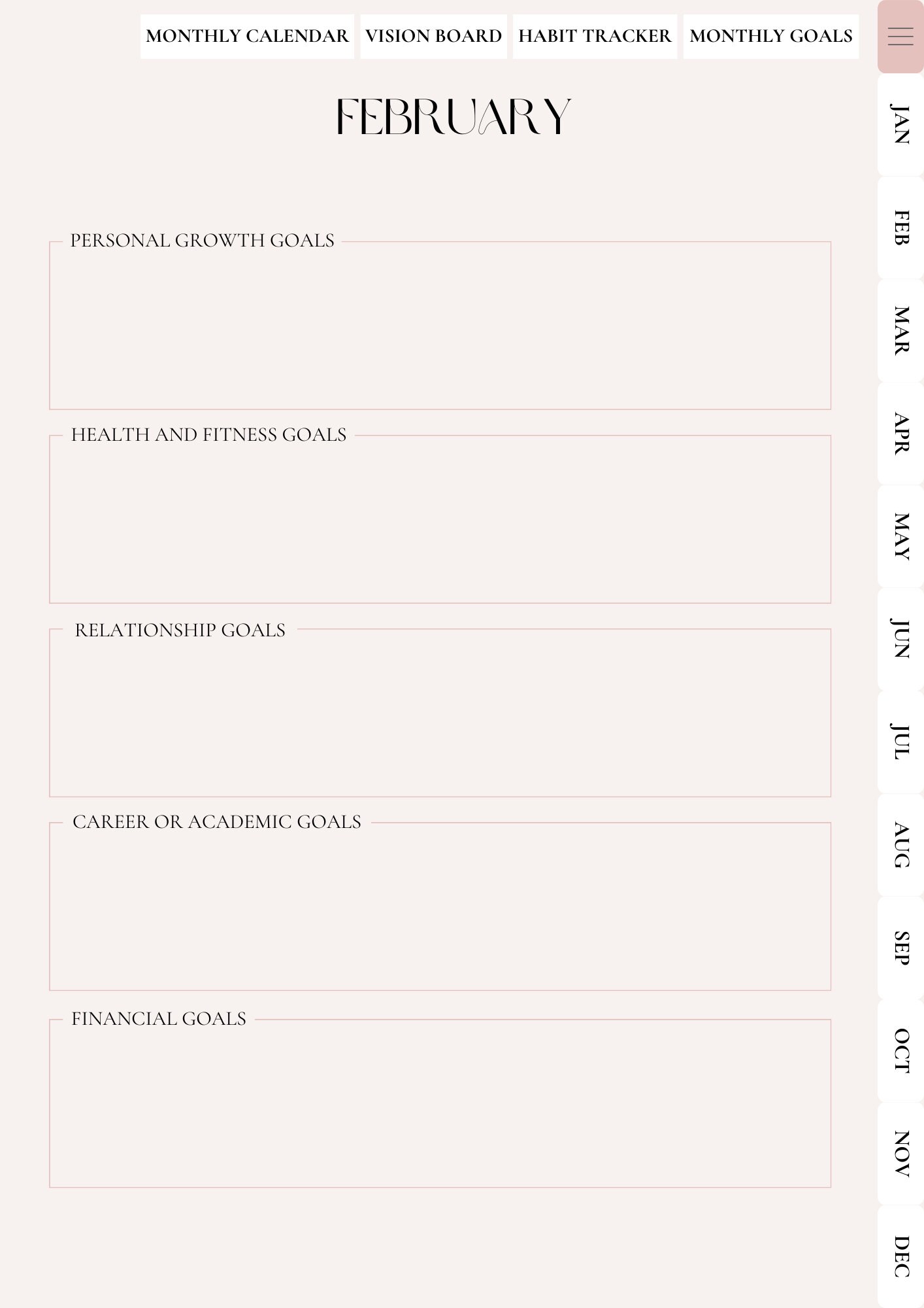 Planner for Moms Printable, Planner for Busy Moms, Habit Tracker, Self ...