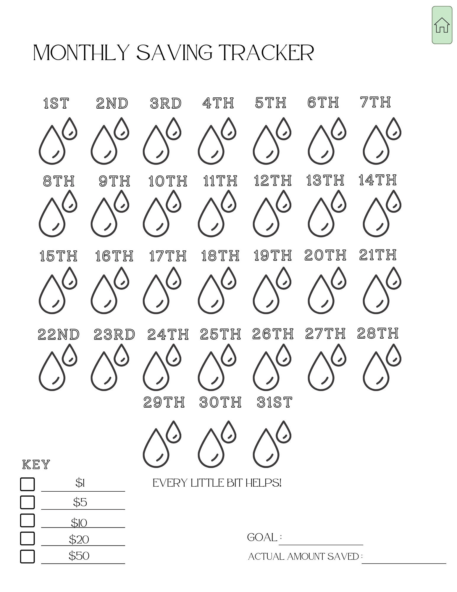 Digital Budget Planner, Budget Spreadsheet, Budget Template, Savings ...