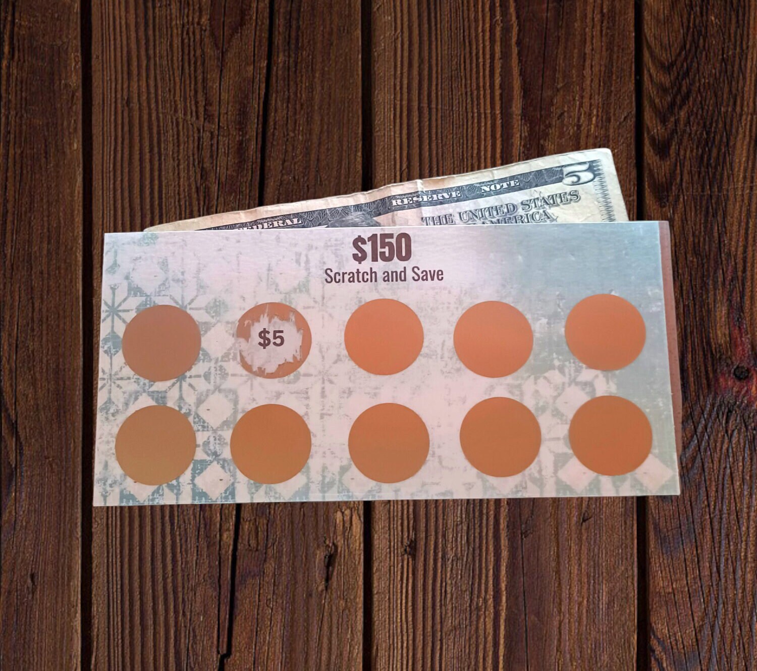 Scratch and Save Savings Challenge, Scratch off Challenge, Savings Bundle, Budget Challenge ...