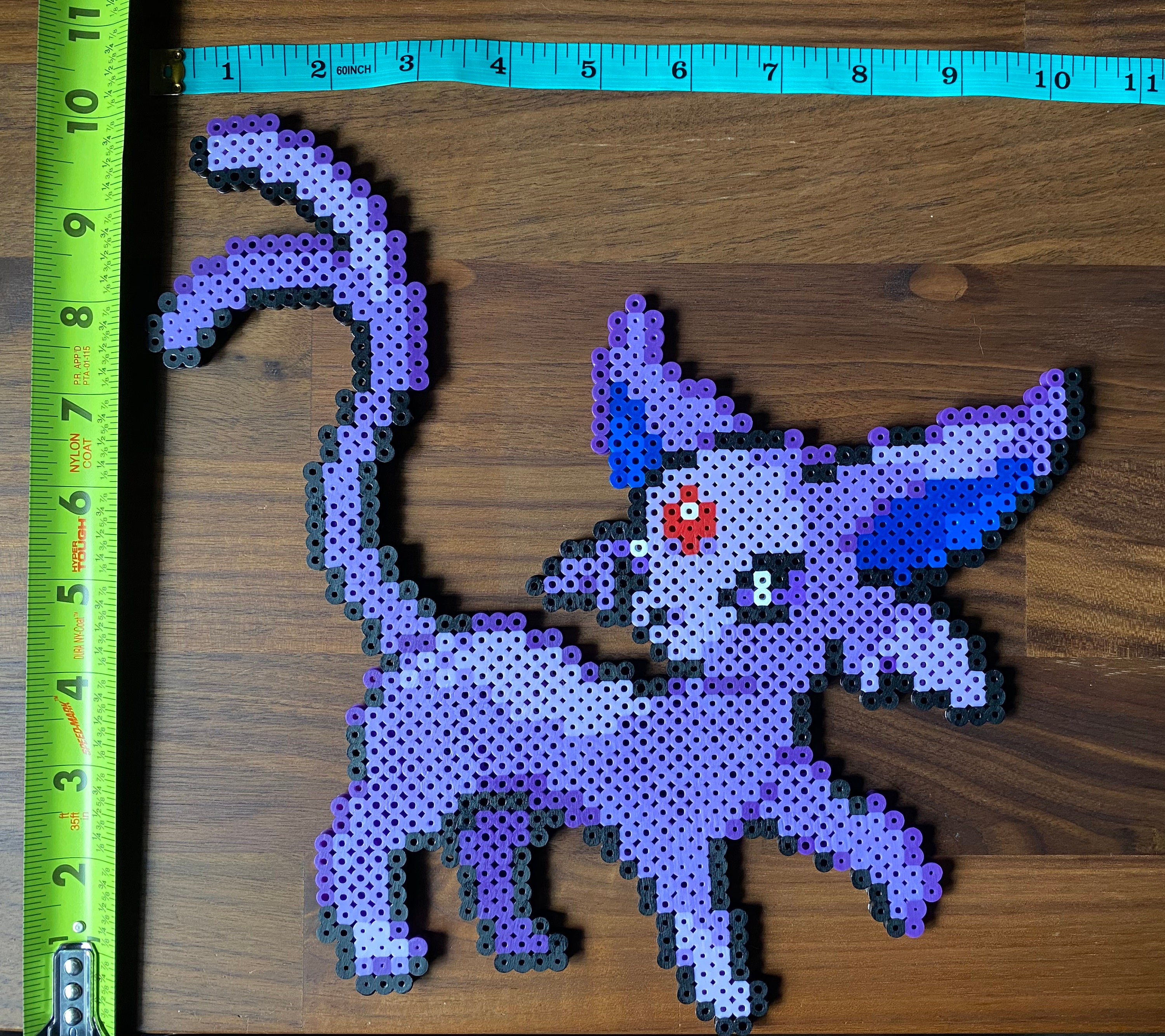 Espeon Perler Espeon Pixel Art Etsy Hong Kong