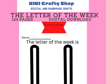 Letter of the Week: ENDLESS Alphabet Curriculum Activities - Etsy