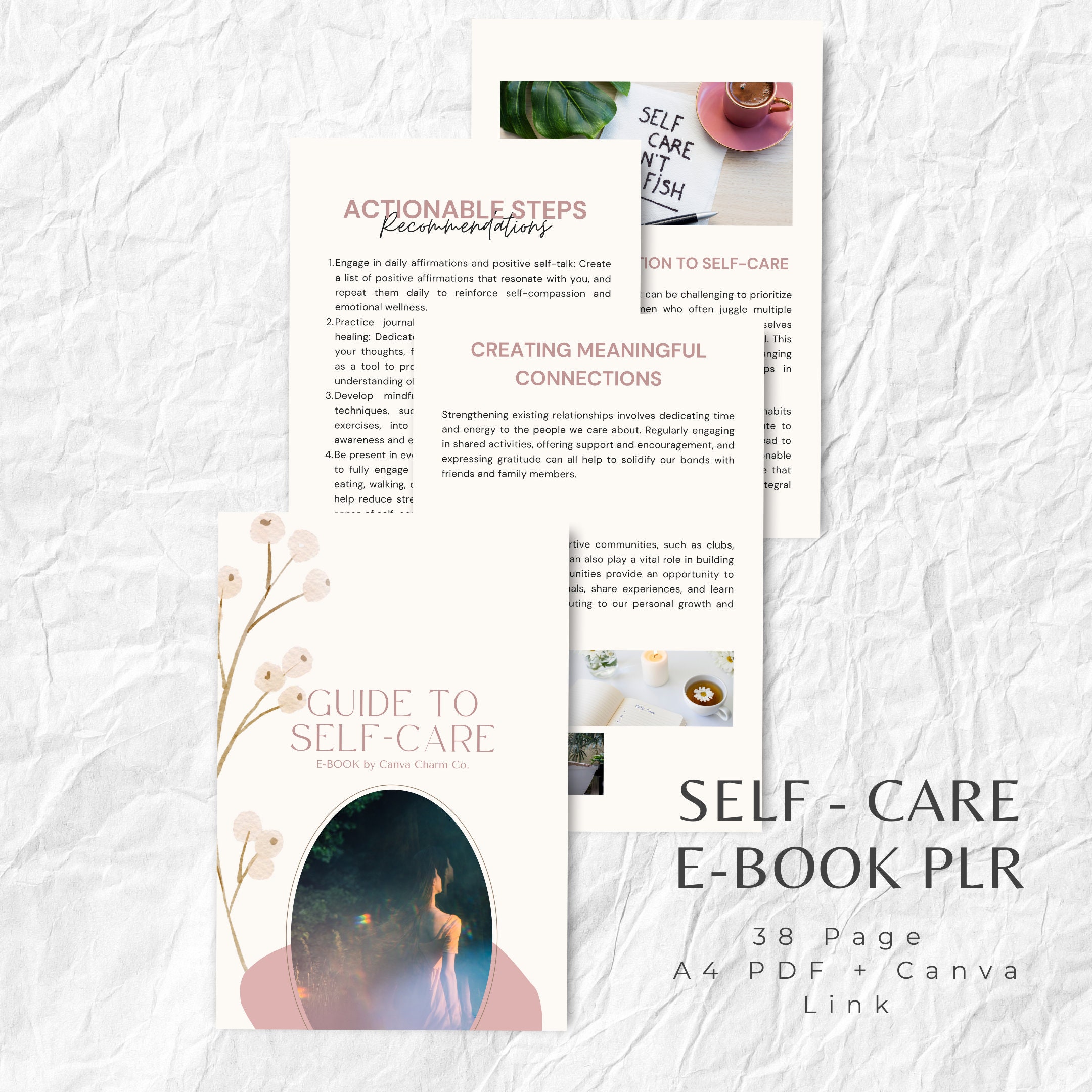 Self-care Guide E-book (38 Pages) - Unlock Wellness and Create ...