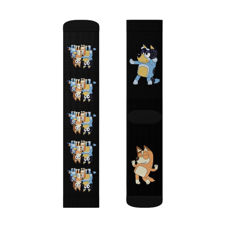 Bluey Family Socks - Etsy