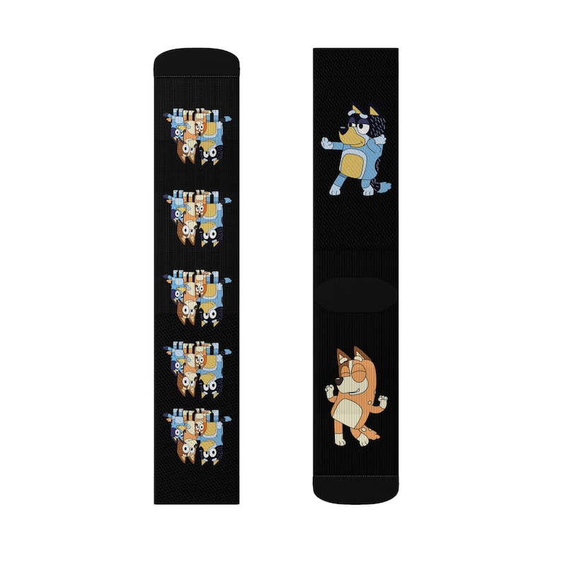 Bluey Family Socks - Etsy