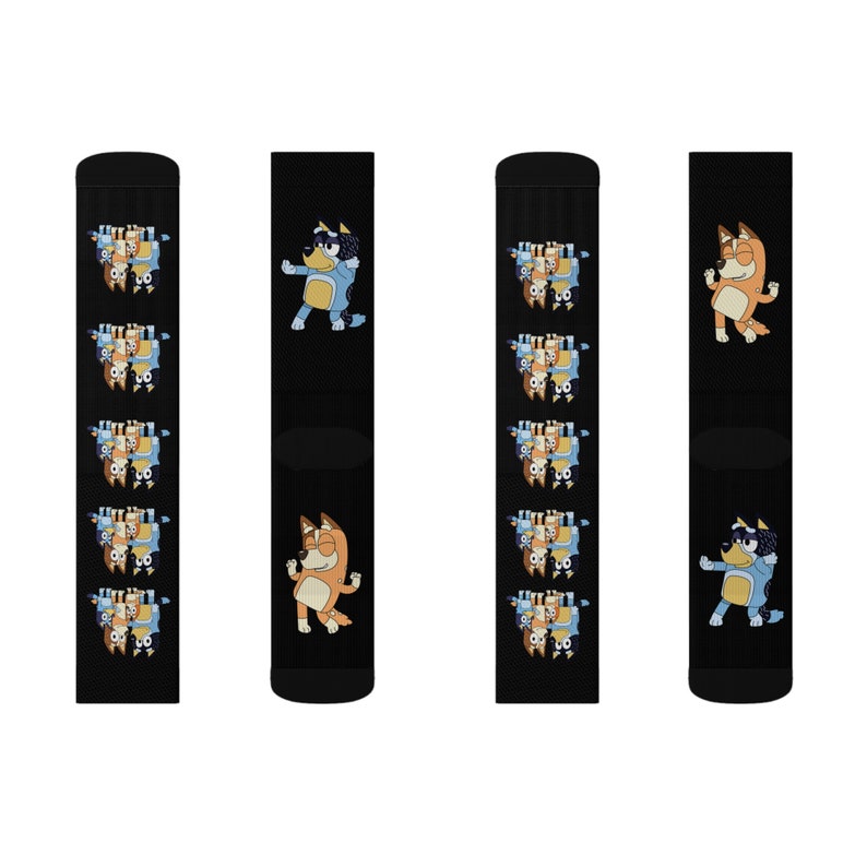 Bluey Family Socks - Etsy
