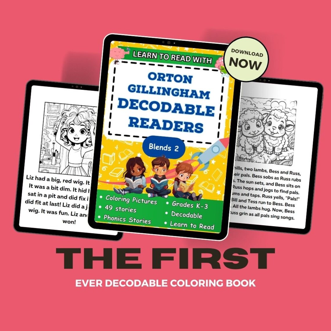 Learn to Read With Orton Gillingham Decodable Readers: Orton Gillingham ...