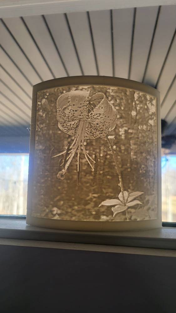 Customizable Night Light Shade Lithopane - Etsy