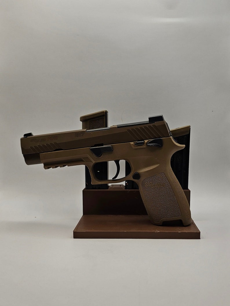 Thin Line 3D Printed Pistol Stand - Etsy