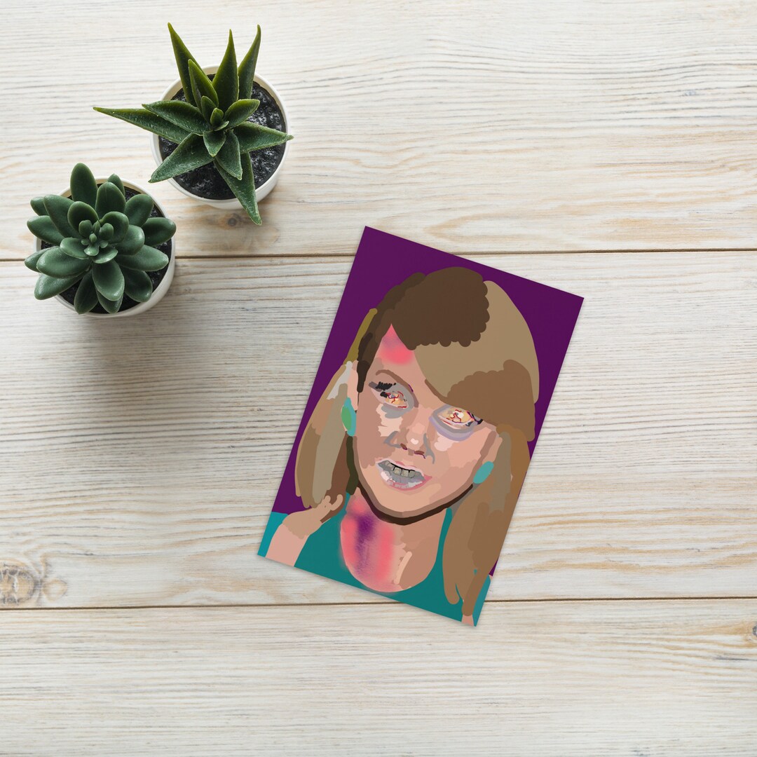 Zombie Taylor Swift Greeting Card Pack of 1 - Etsy