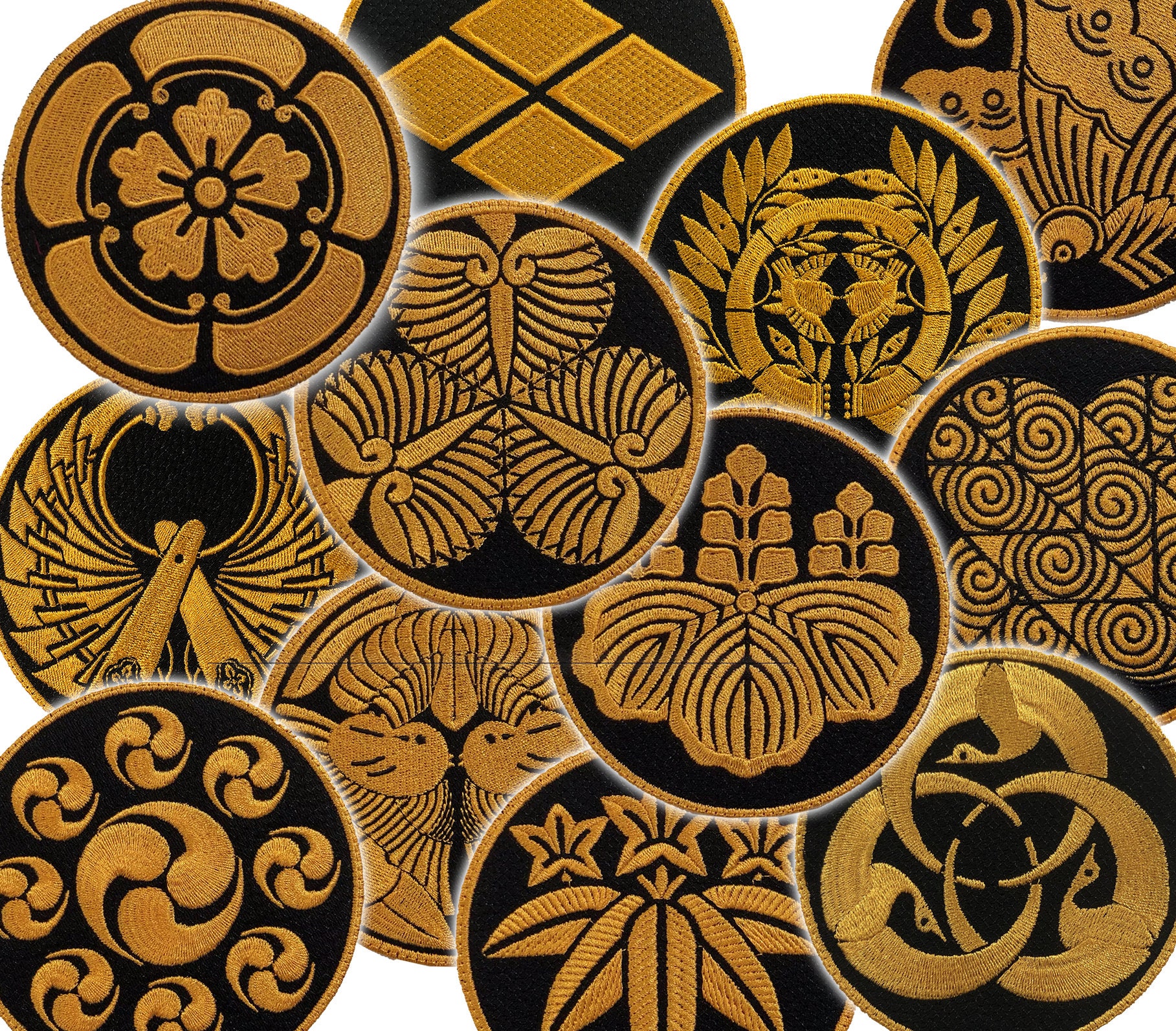 écusson Familial Japonais Myoga