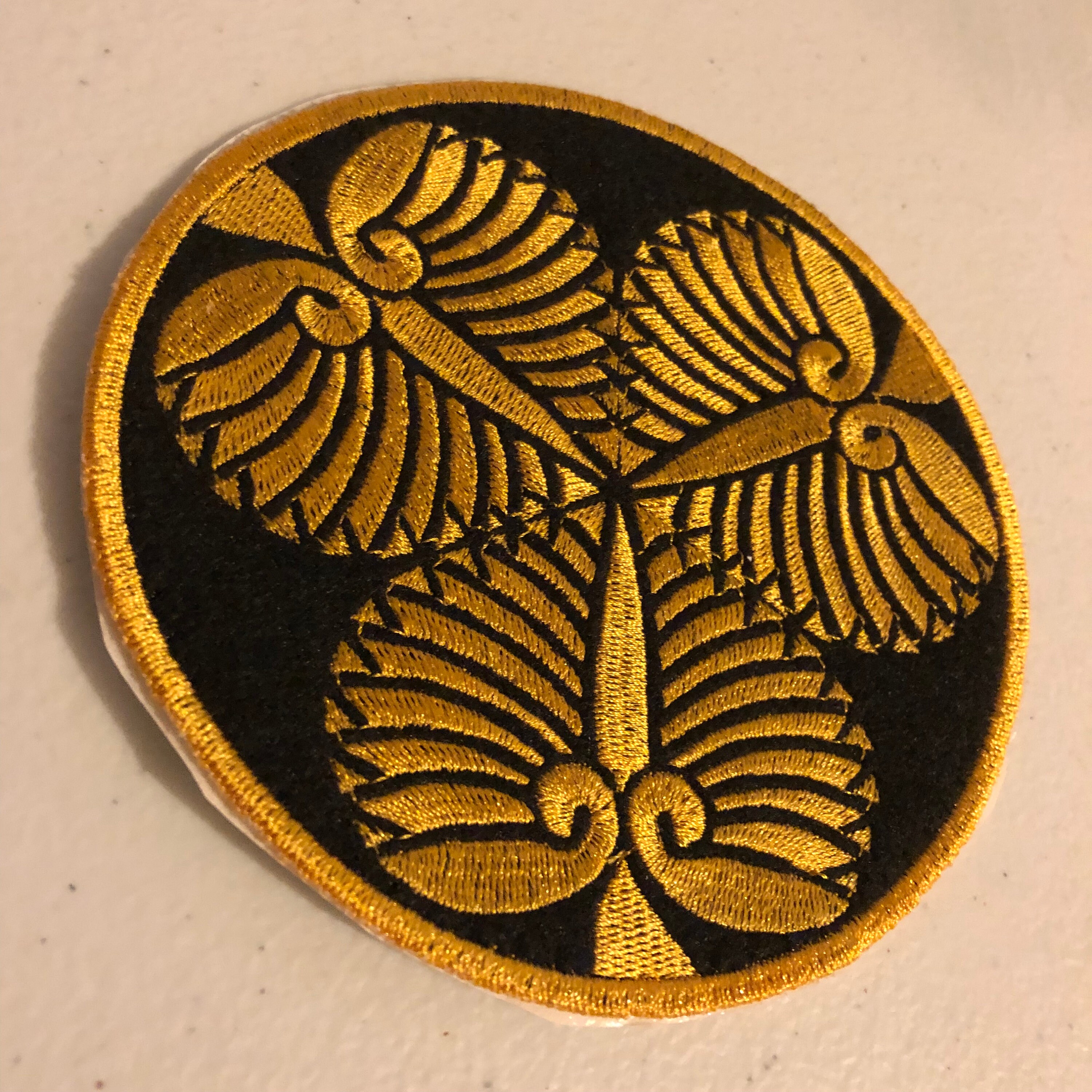 Tokugawa Shogun Samurai Clan Crest 5 Iron on Embroidered - Etsy