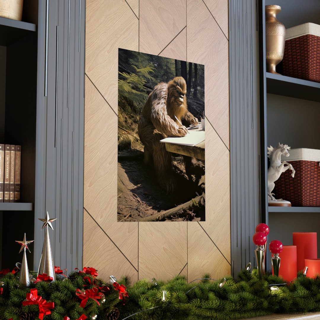 Bigfoot Posters, Gifts Bigfoot, Poster Bigfoot Gifts, Poster Gifts ...