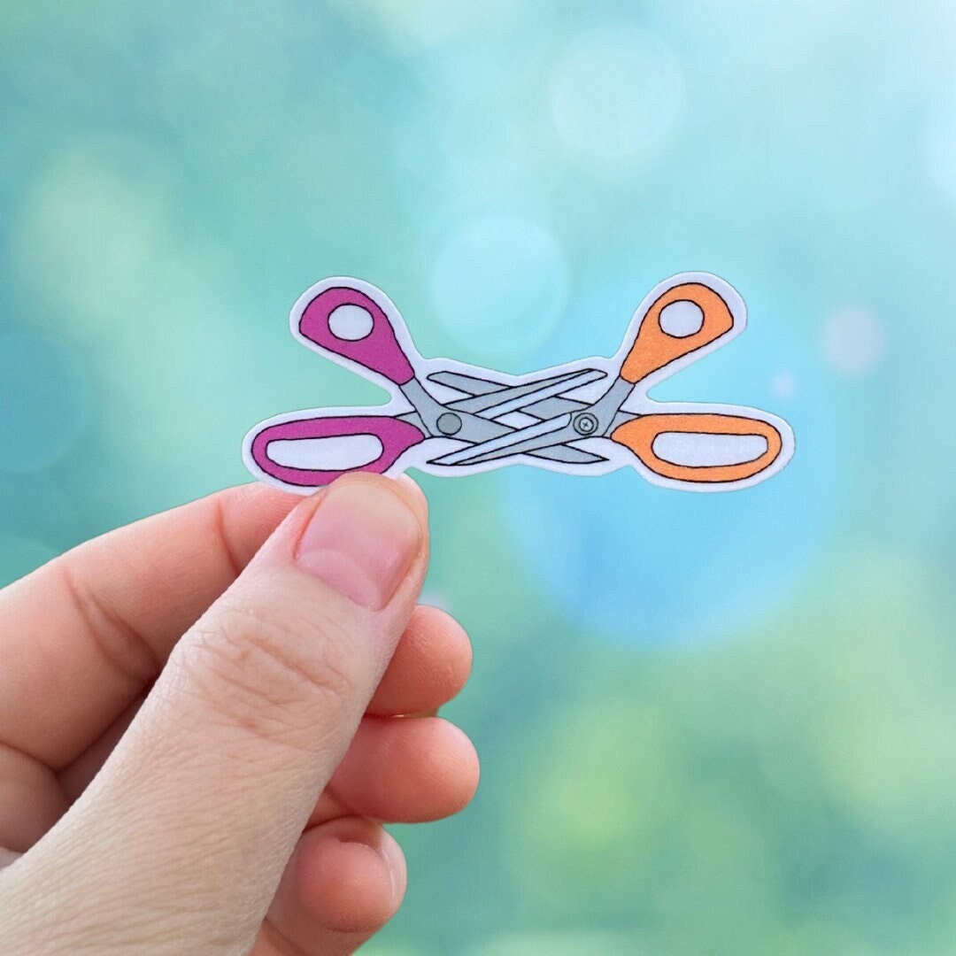 Scissoring Stickers WLW Gift Lesbian Pride Art Gay Pride - Etsy