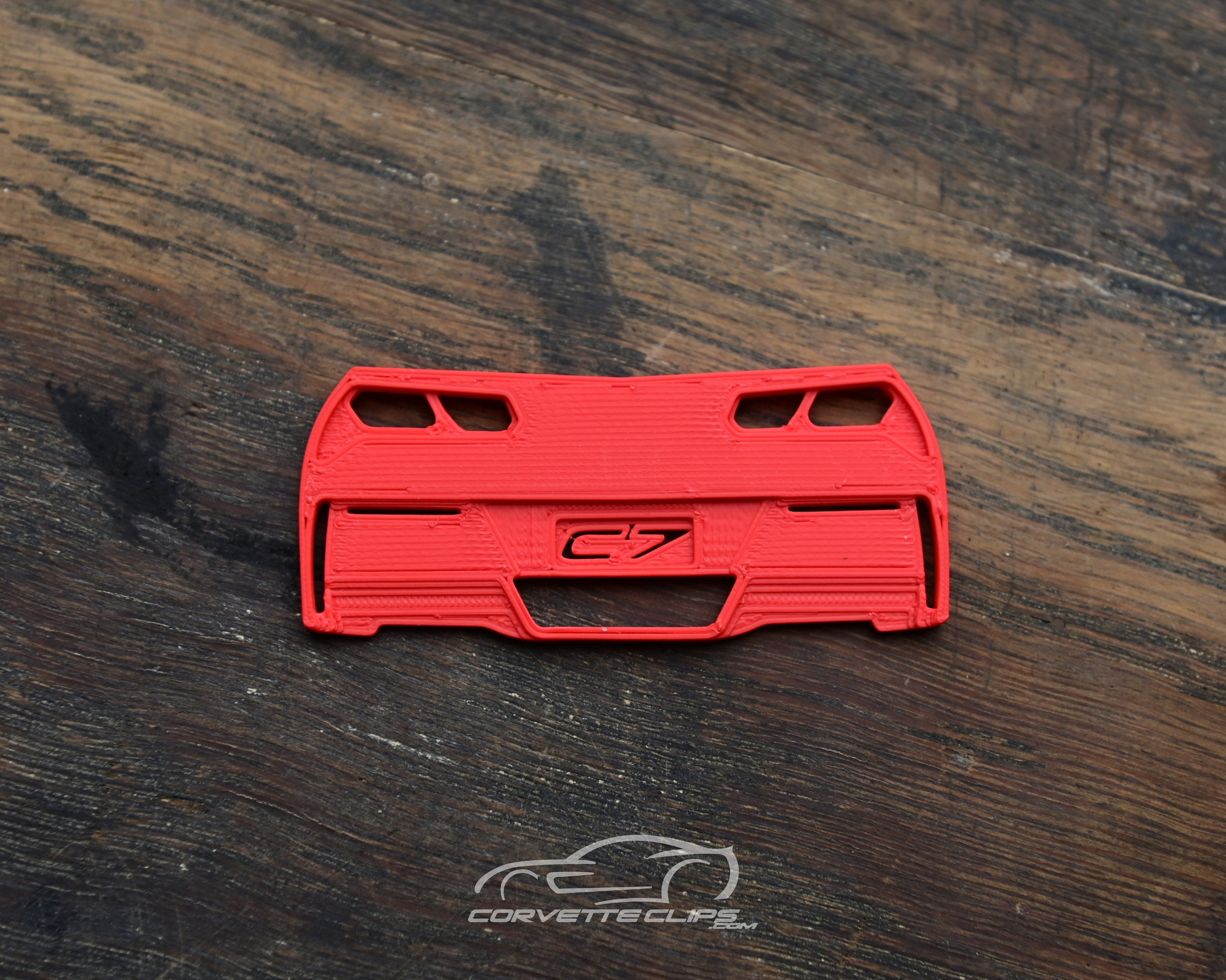 C7 Corvette Bumper Key Chain - Etsy