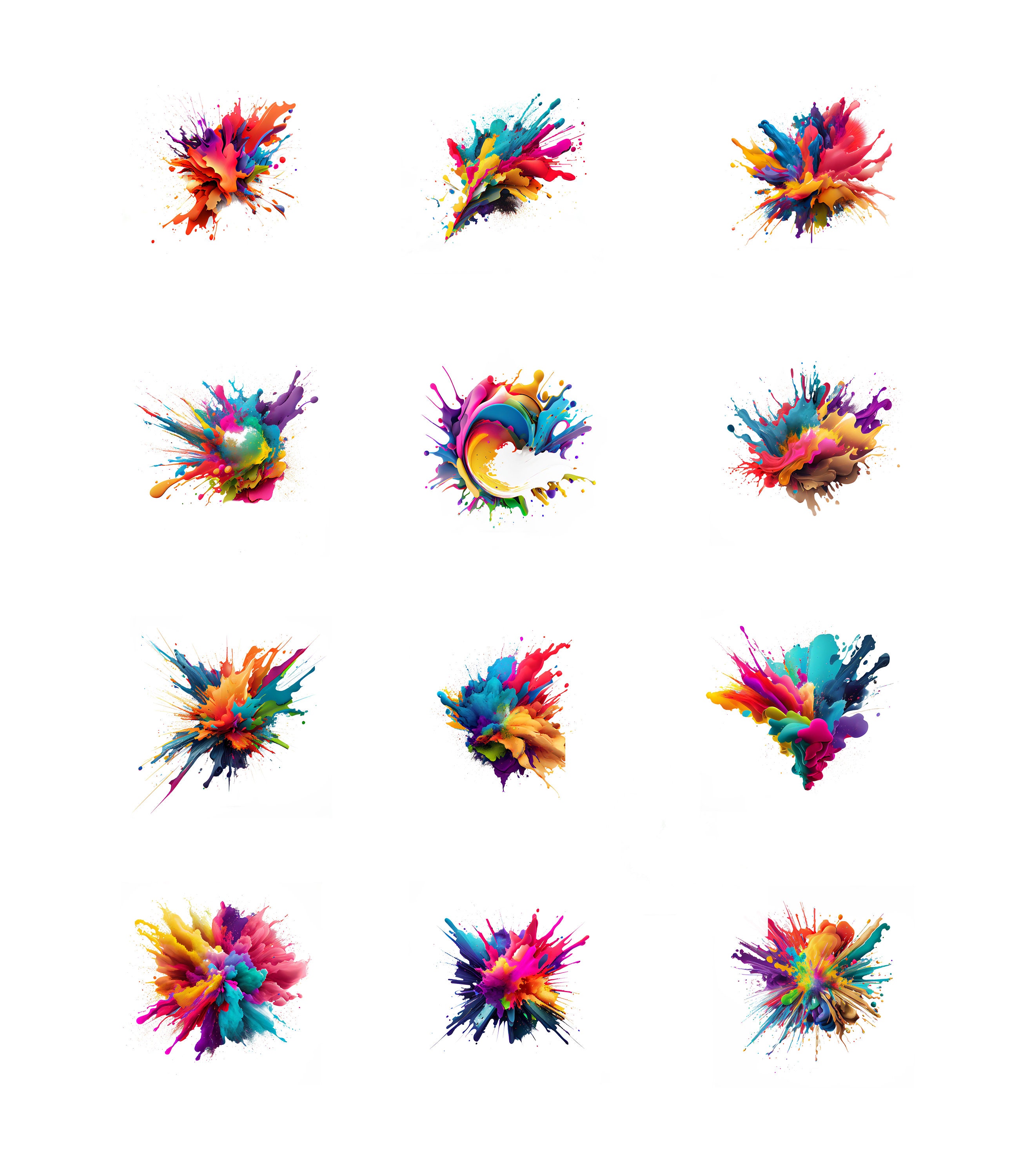 Color Explosion Vector
