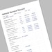 Vehicle Service Record Form | Printable PDF | Maintenance Log | Car ...