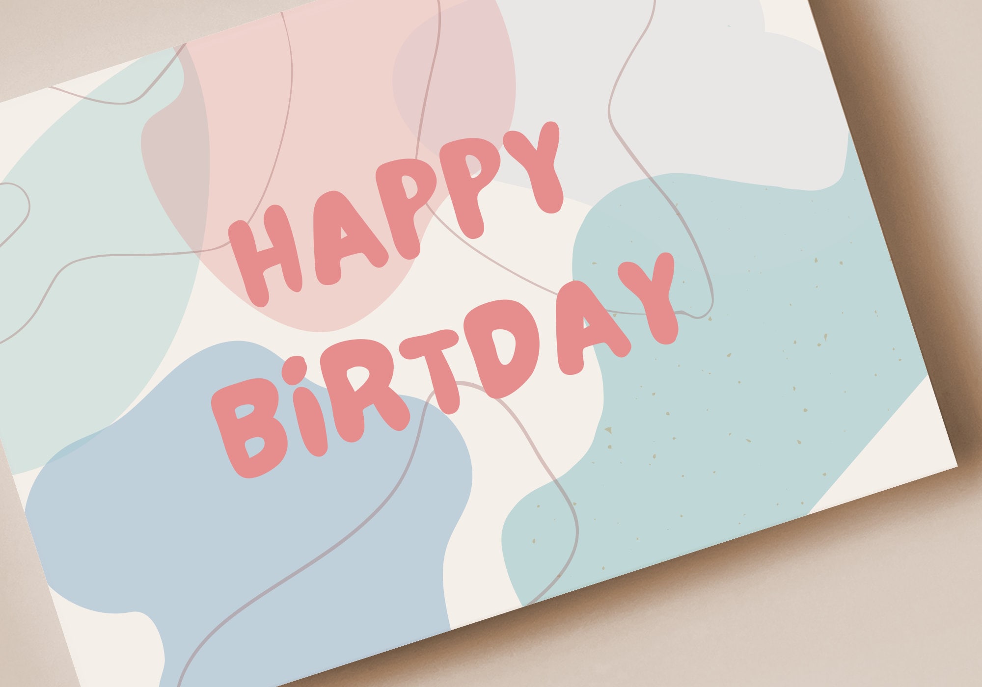 Printable Birthday Card Birthday Card to Print Happy Birthday ...