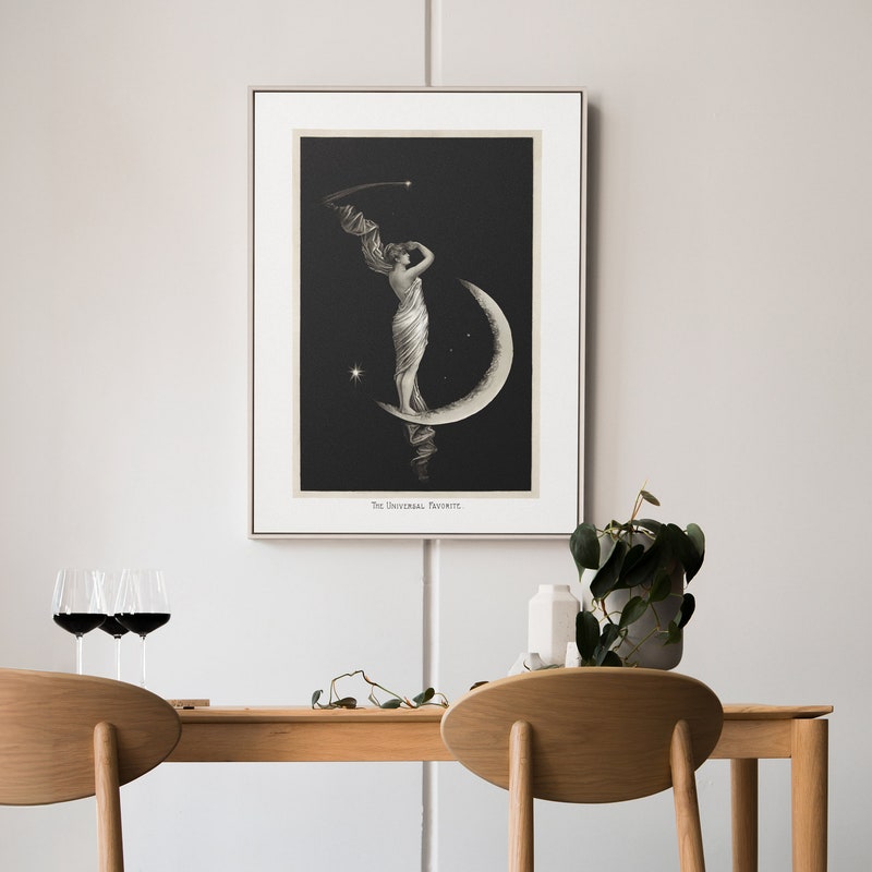 Surreal Moon Art - Etsy