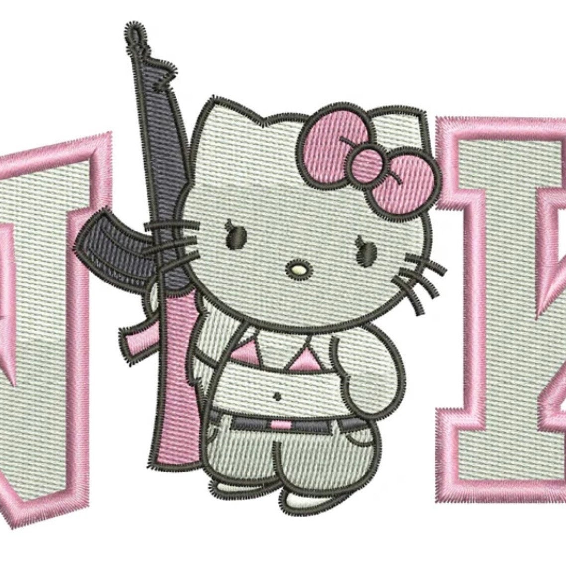 Thug Hello Kitty Drawing