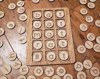 Dry Erase Read Build Write Board Spelling Board Writing Board CVC Word ...