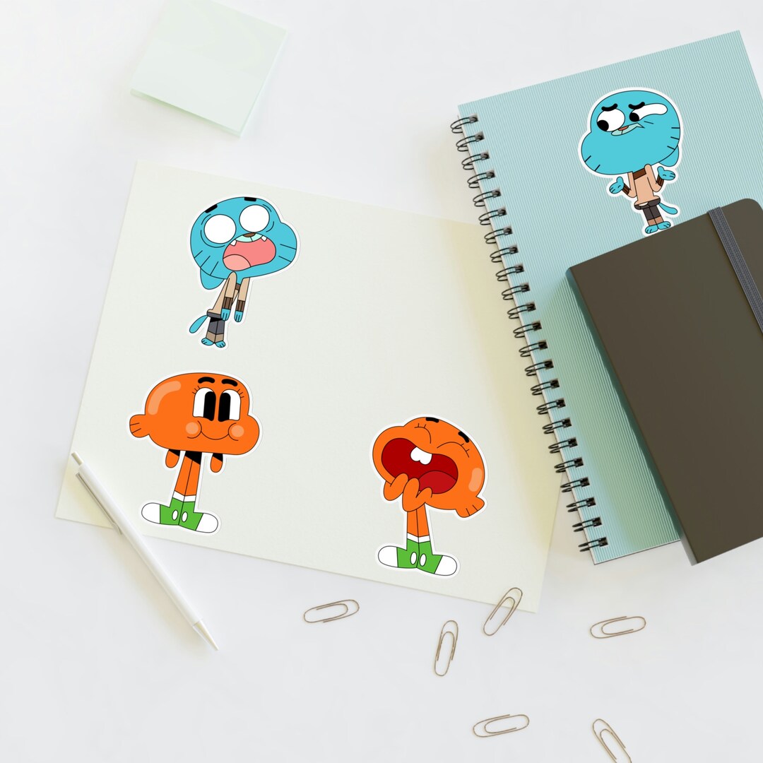 Gumball and Darwin Die-cut Stickers Fun and Durable - Etsy