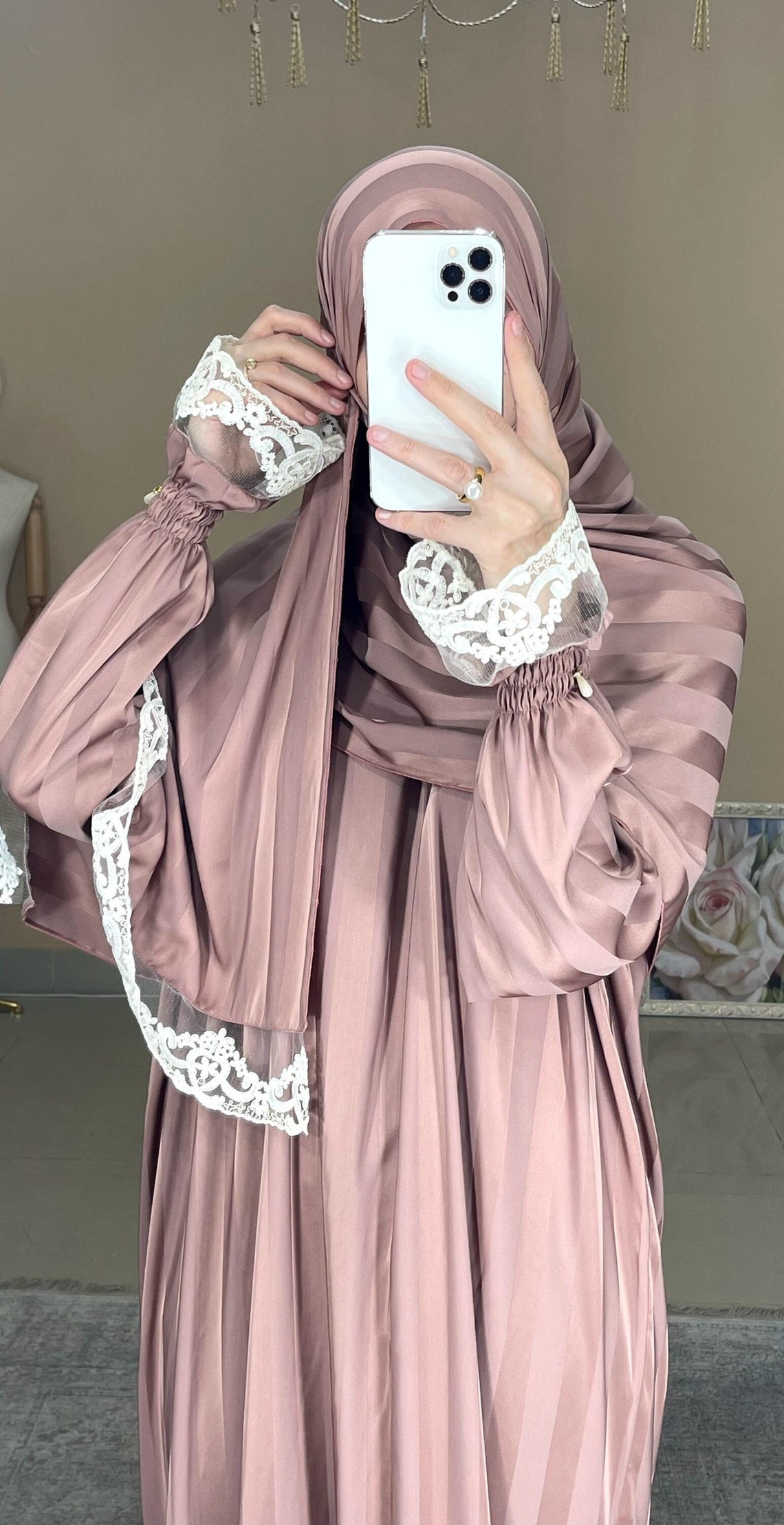 Luxury Prayer Dress, Abaya, Jilbab, Maxi Dress, Long Dress, Khimar ...