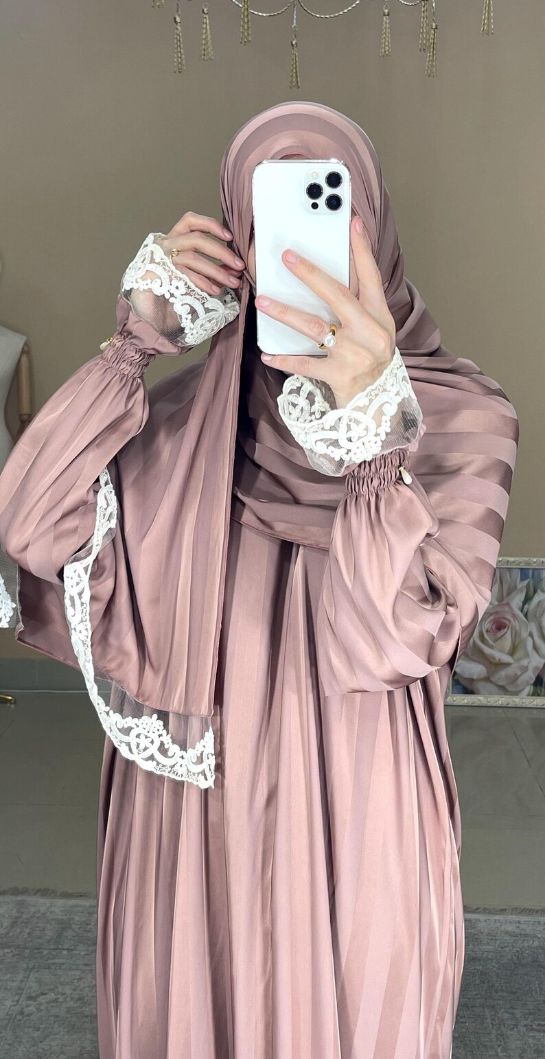 Luxury Prayer Dress, Abaya, Jilbab, Maxi Dress, Long Dress, Khimar ...
