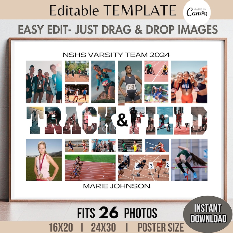 Track and Field Background - Etsy