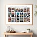 Editable 26-photo FRIENDS Collage TEMPLATE Custom DIY Printable ...