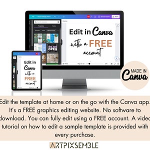 Editable 22-photo GYMNASTICS Collage Canva TEMPLATE Custom Sports Team ...