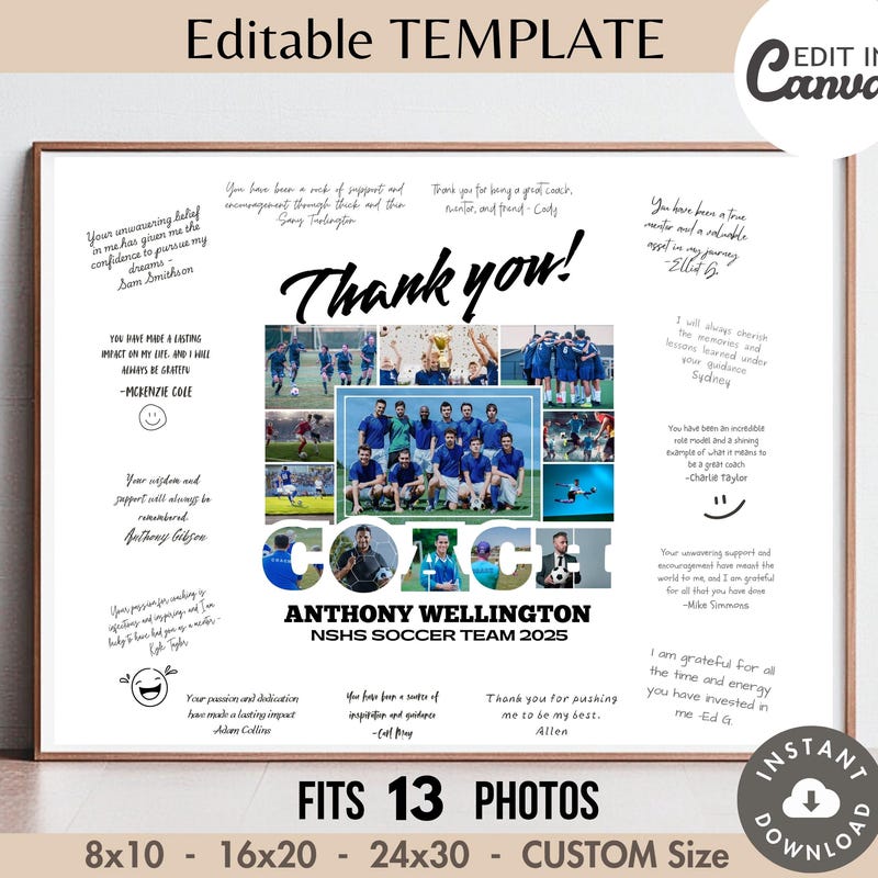 Soccer Coach Gifts Signable - 60+ Gift Ideas for 2025