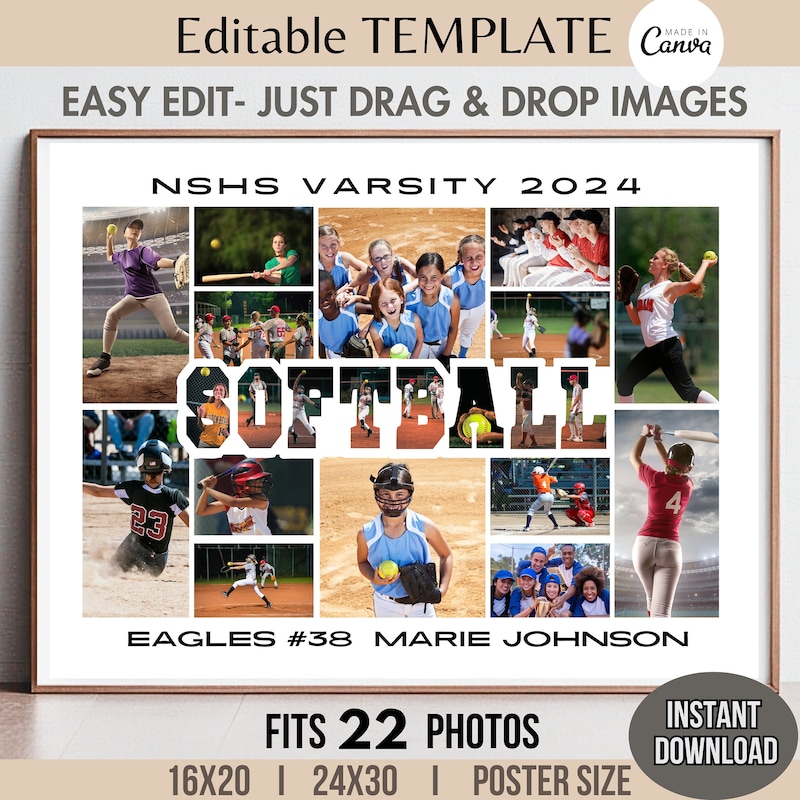 Softball Banners - Etsy