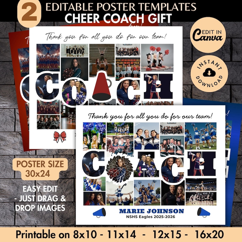 Cheer Poster Ideas - Etsy