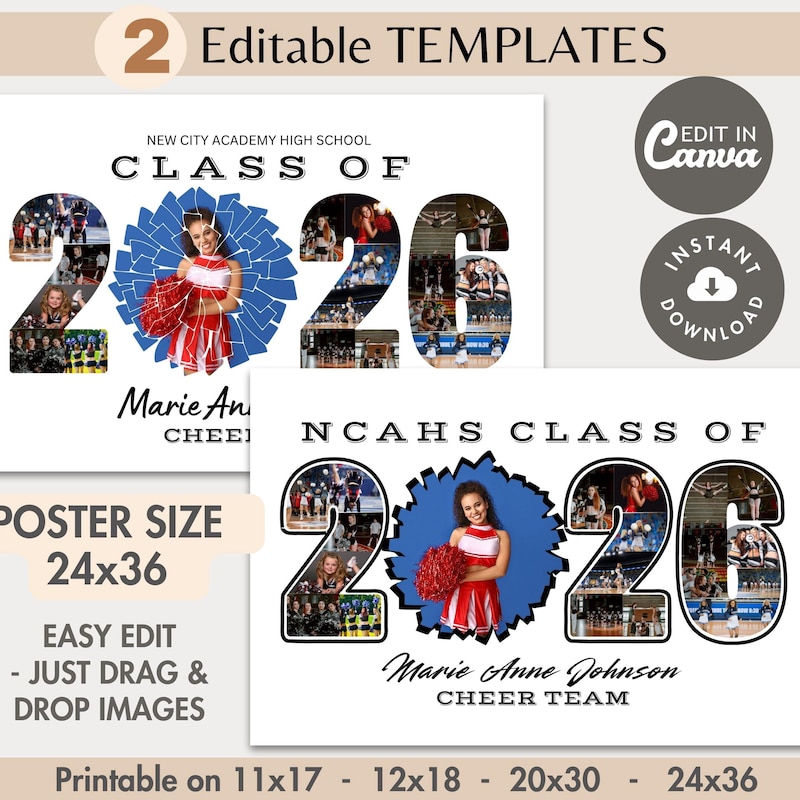 2026 Number Banner - Etsy