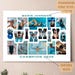 Editable SWIMMING Word Photo Collage TEMPLATE Printable Sports Team ...