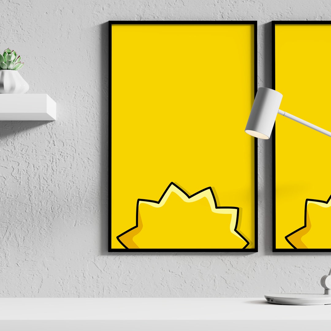 Lisa Simpson DIGITAL PRINT, Lisa Poster, Lisa Print, Lisa Art, Lisa ...