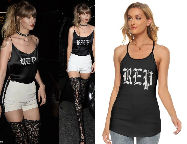 Rep Newspaper Reputation Taylor Swift Tank Top - Etsy