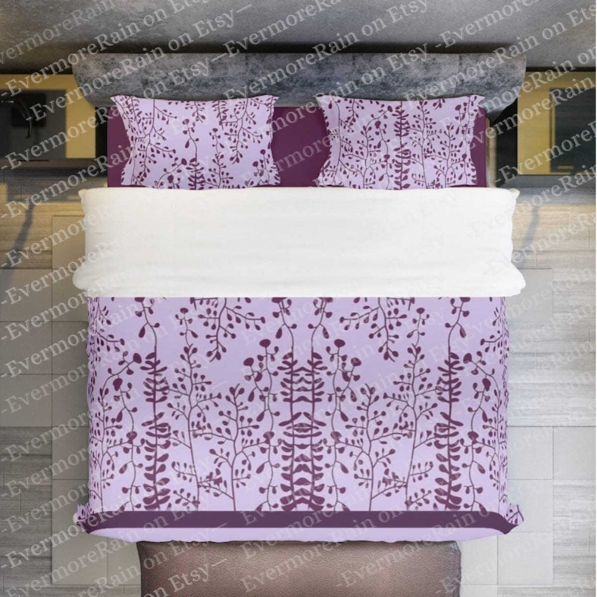 Bella's Bedding From Twilight (twin, Full, Queen) - Lavender Plant ...
