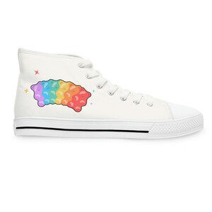 Rainbow Pride Women's High Top Sneakers - Etsy