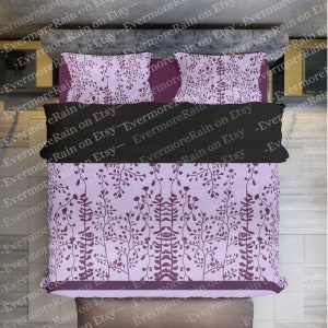 Bella's Bedding From Twilight (twin, Full, Queen) - Lavender Plant ...