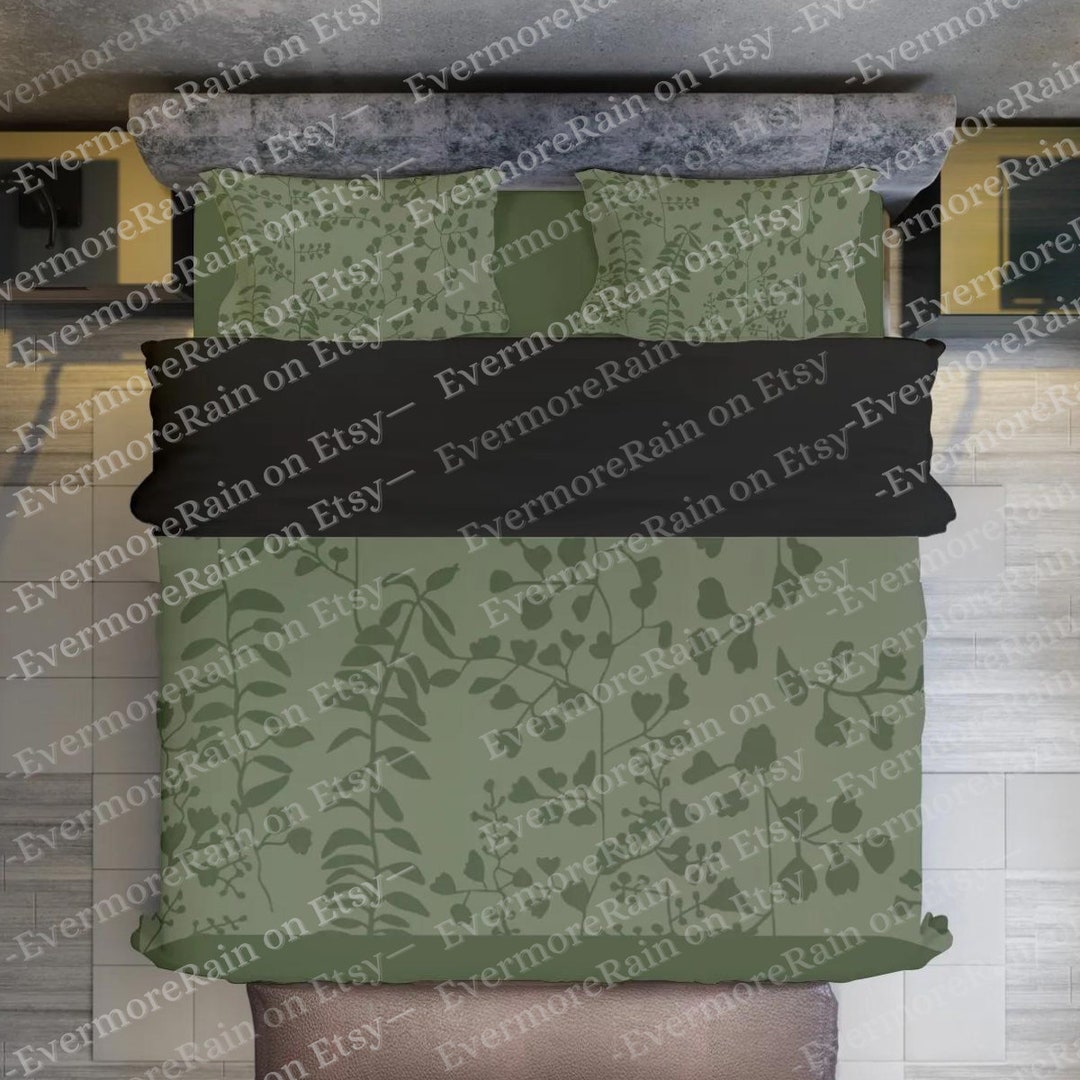 GREEN Bella's Bedding From Twilight - (king & Cal King) Four-piece ...