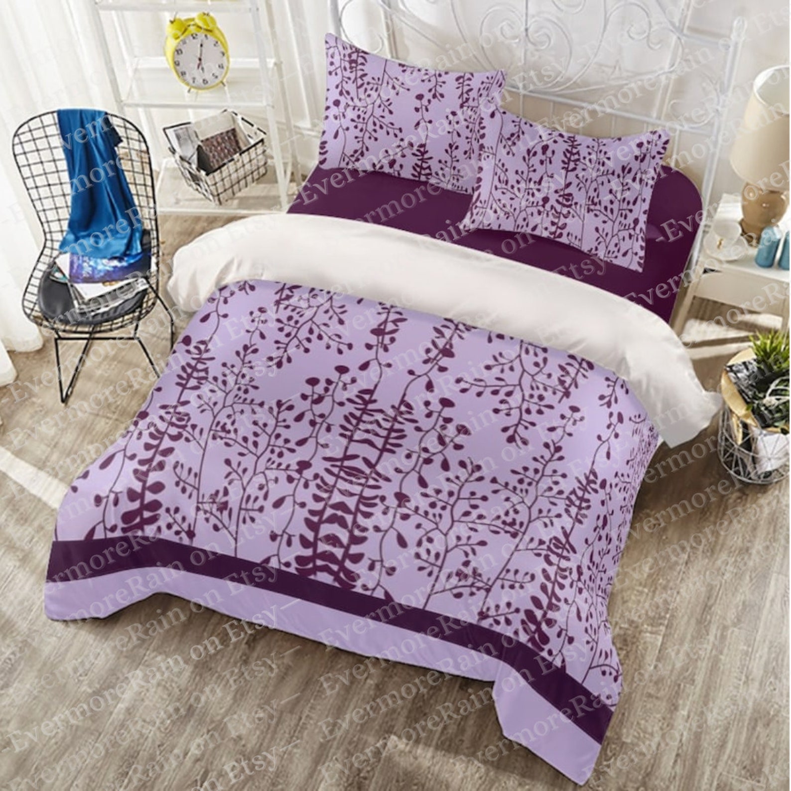 Bella's Bedding From Twilight (twin, Full, Queen) - Lavender Plant ...