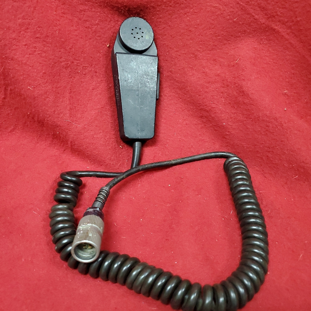 VINTAGE US Army Sonetronics M60-U 5 Pin Handset Microphone - Etsy