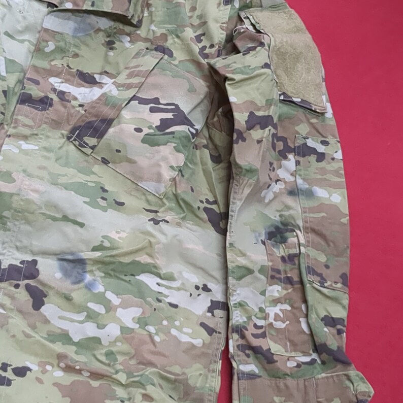 Us Army Medium Long Uniform Top Ocp Pattern Good Condition 18o3 - Etsy