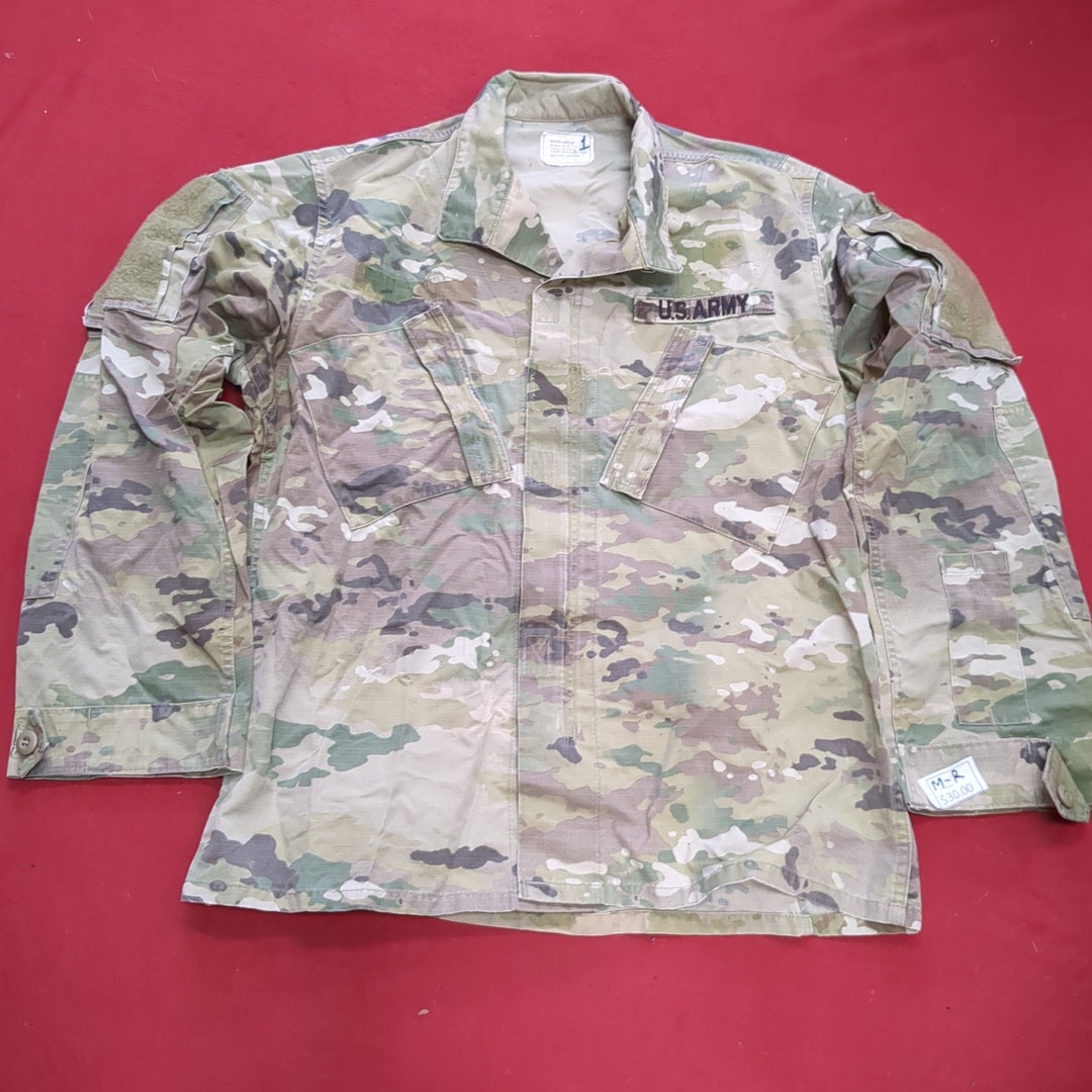 Us Army Medium Regular Uniform Top Ocp Pattern 19o2 - Etsy