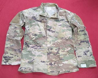 Us Army Medium Long Uniform Top Ocp Pattern Good Condition 18o3 - Etsy